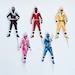 Power Rangers Cake Topper / 6 Pieces. - Etsy