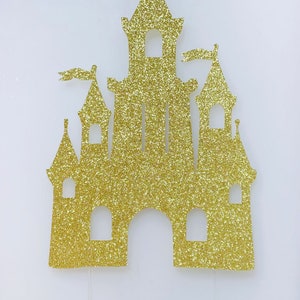 Princess Cake Topper / Castle / 9 Pieces. - Etsy