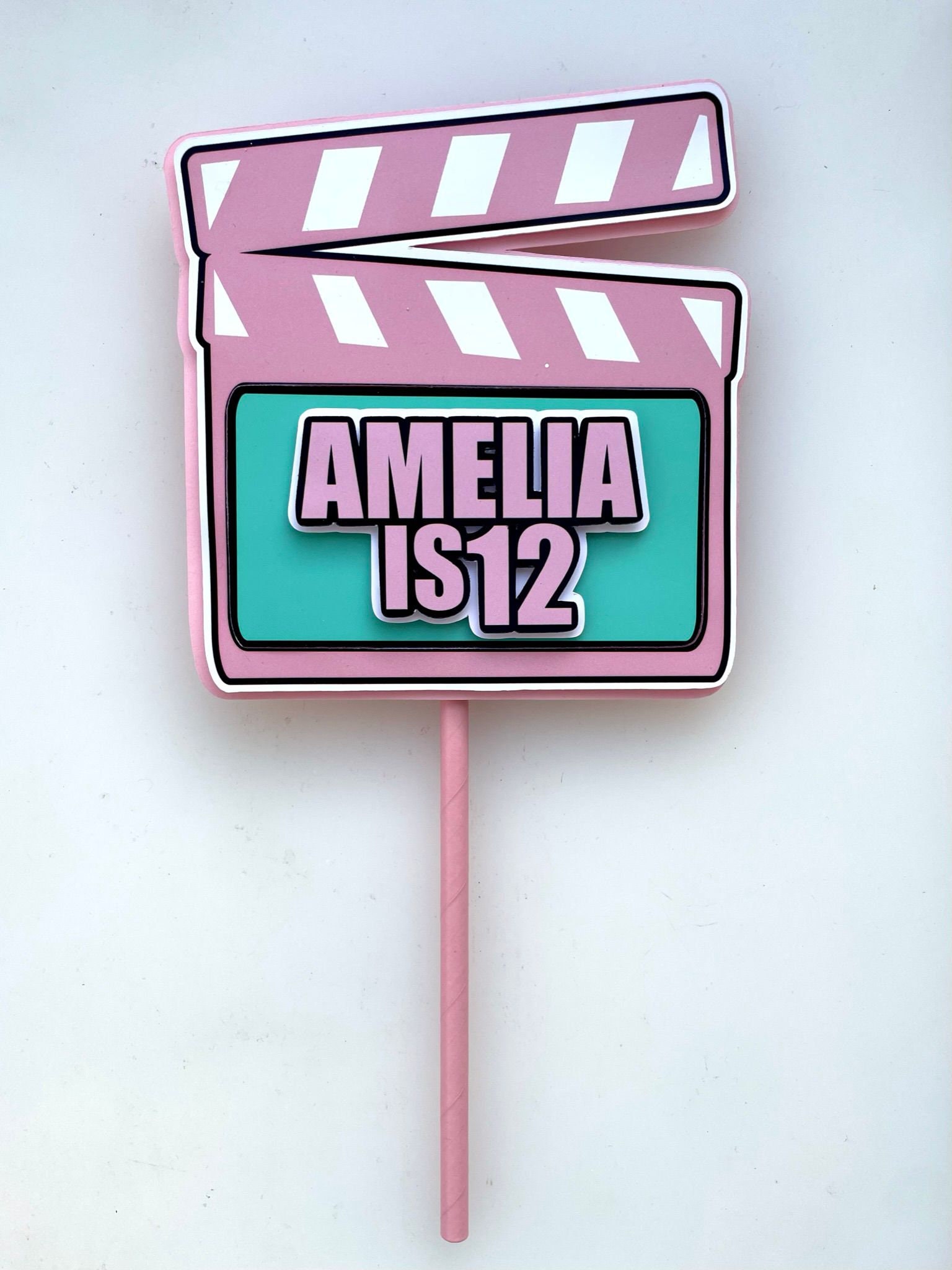 Movie Cake Topper - Etsy