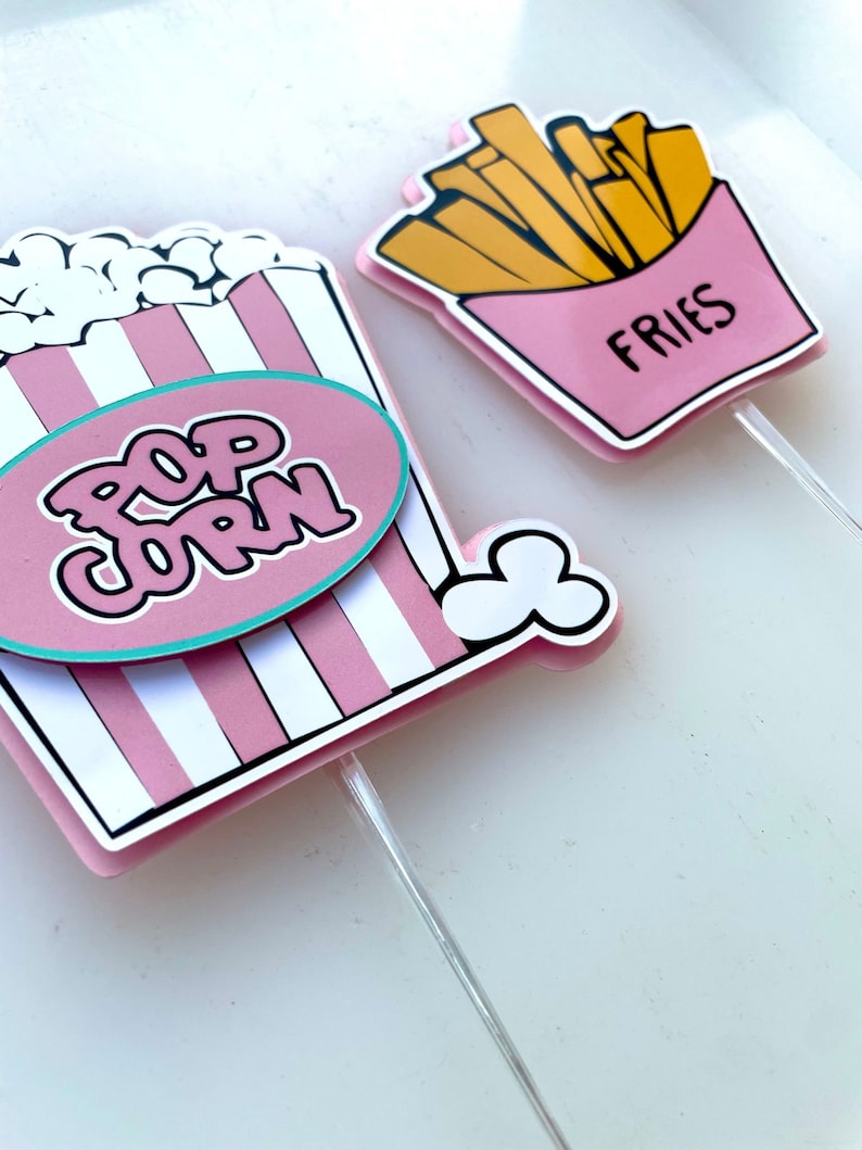 Movie Cake Topper - Etsy