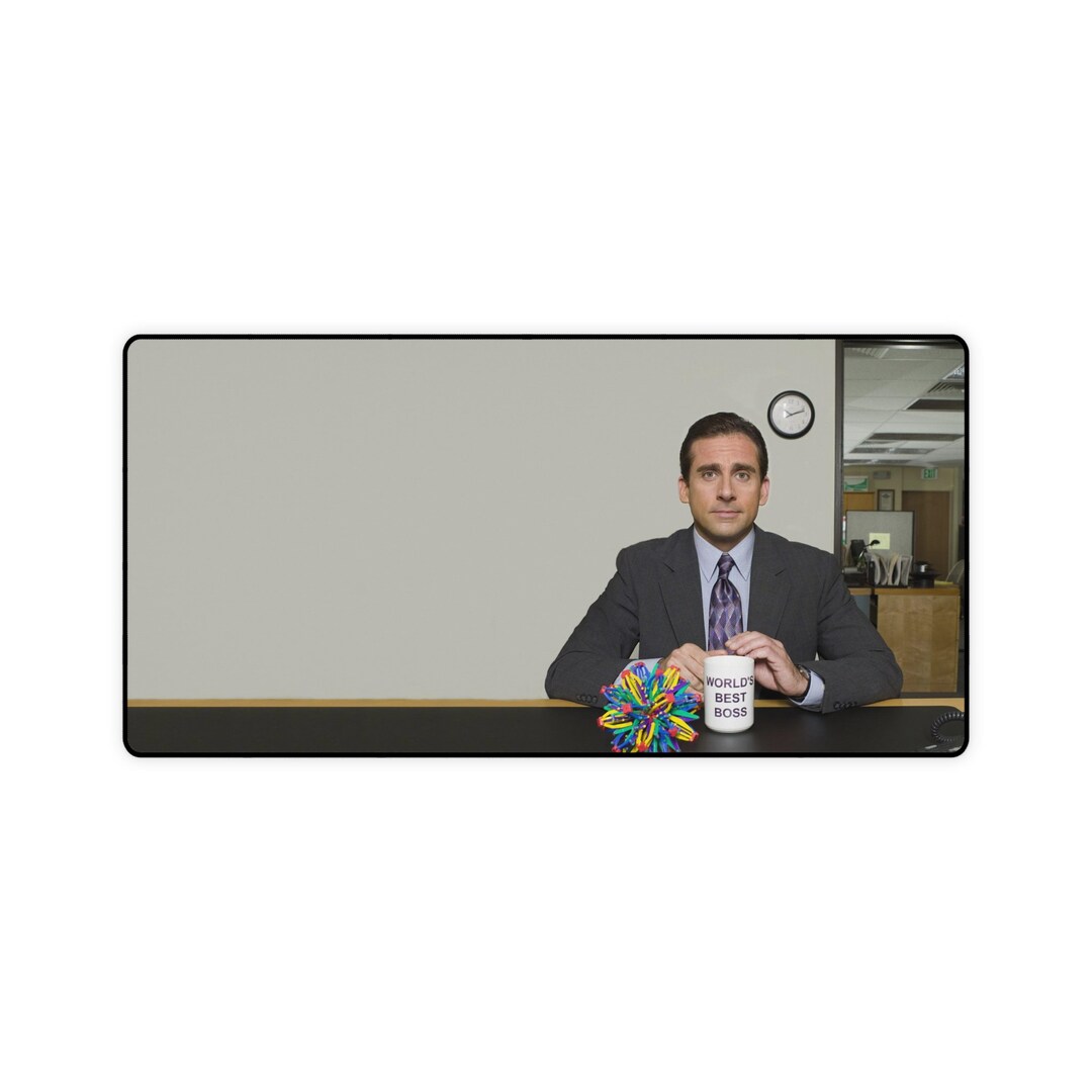 The Office Michael Scott Desk Mat: Elevate Your Workspace With Dunder ...