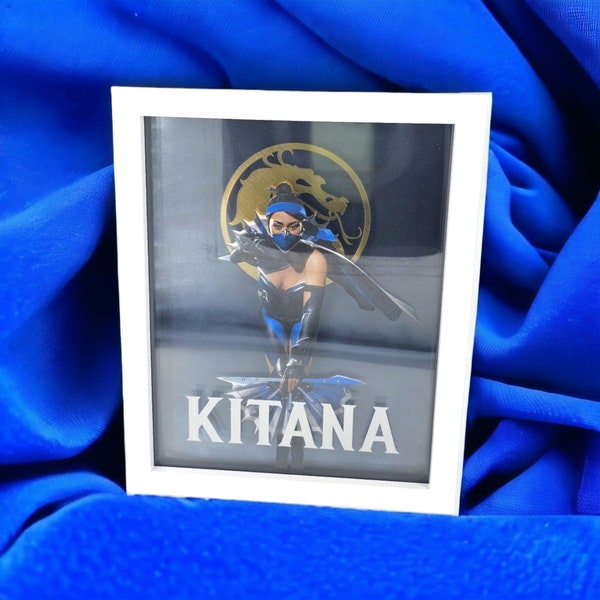 Mortal Kombat Kitana Art - Etsy