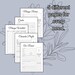 Printable Manga Review Template, Manga-tracker, Minimal Anime Diary ...