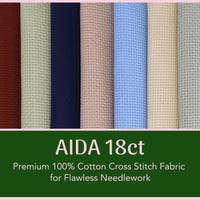 DMC 14 Count BLANC Aida // Cross Stitch Aida // Cross Stitch Fabric ...