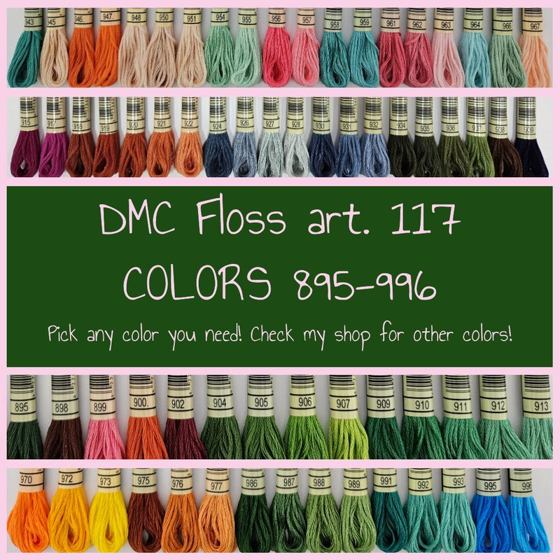 Dmc Floss - Etsy