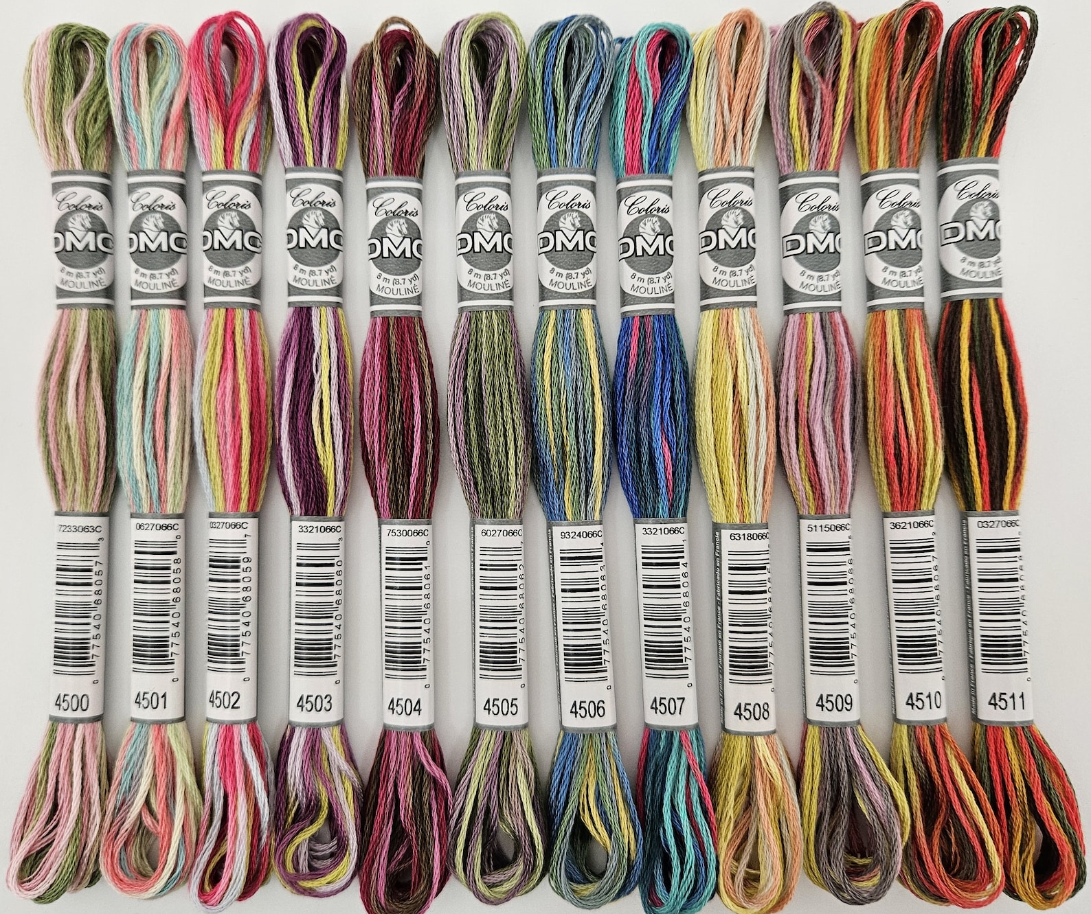DMC COLORIS Embroidery Floss 4500-4523 (art. 517) - Etsy