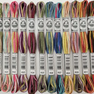 DMC COLORIS Embroidery Floss 4500-4523 (art. 517) - Etsy