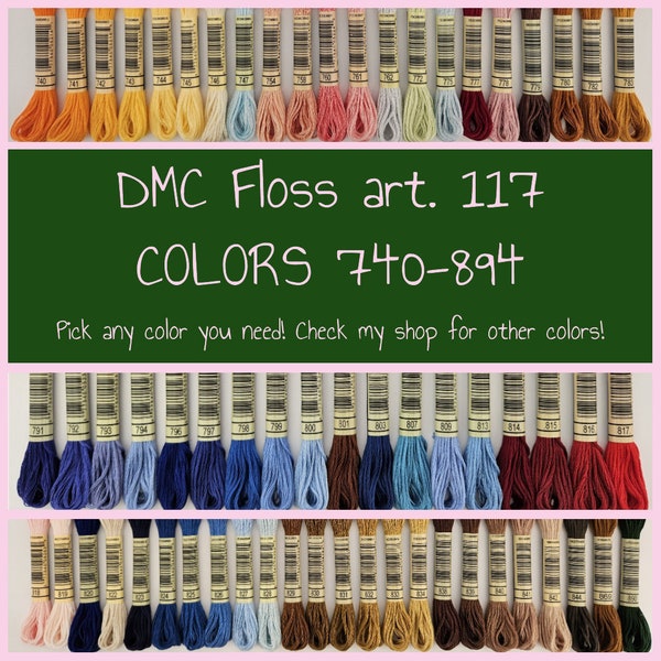 Dmc Thread Sale - Etsy