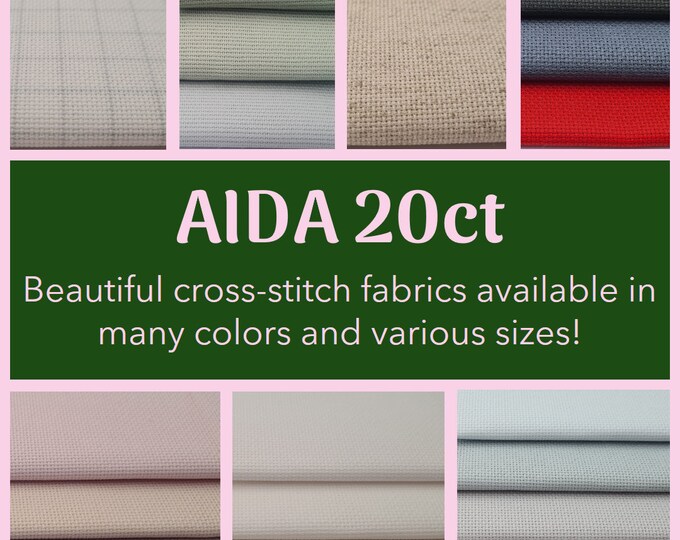 18 Count Aida - Hogbristle - Fox and Rabbit Designs - Etsy