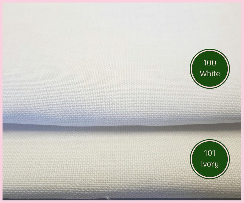 Zweigart Cashel 28 Count Pure Linen Embroidery Fabric 28ct - Etsy