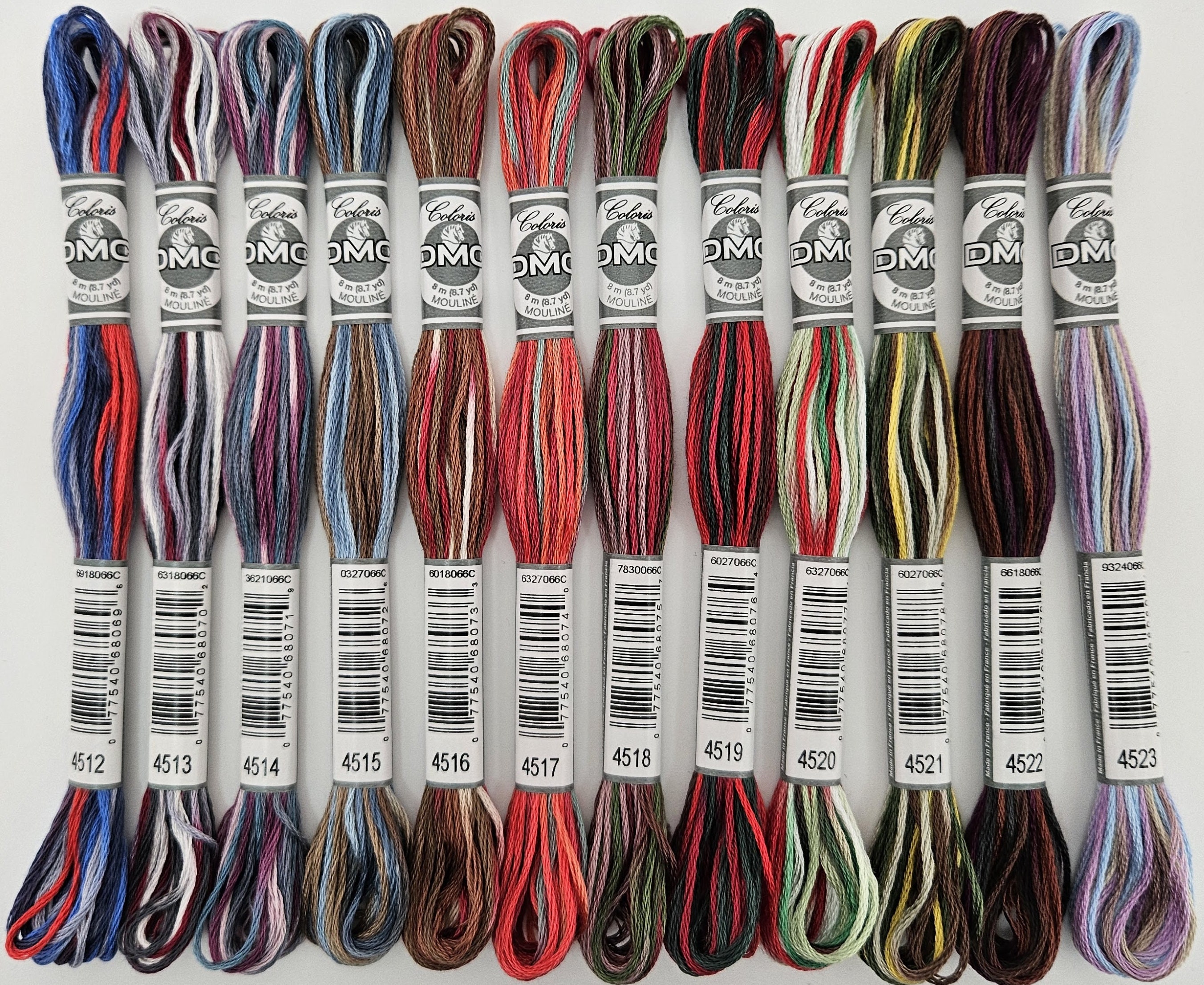 DMC COLORIS Embroidery Floss 4500-4523 (art. 517) - Etsy