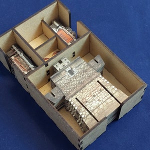 Great Wall - Black Powder Box Organizer - Etsy