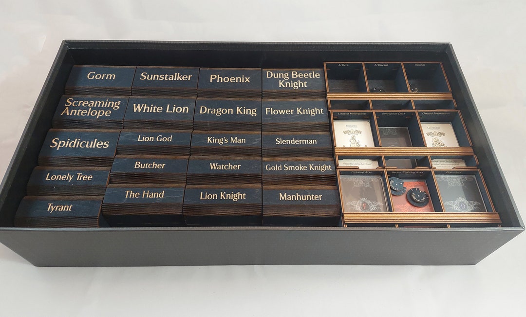 KDM Premium Box Organizer (all Expansions + Base Game) - Etsy