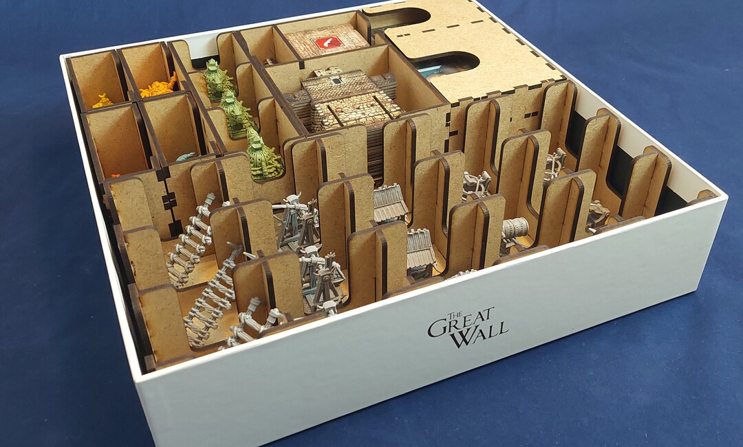 Great Wall - Black Powder Box Organizer - Etsy