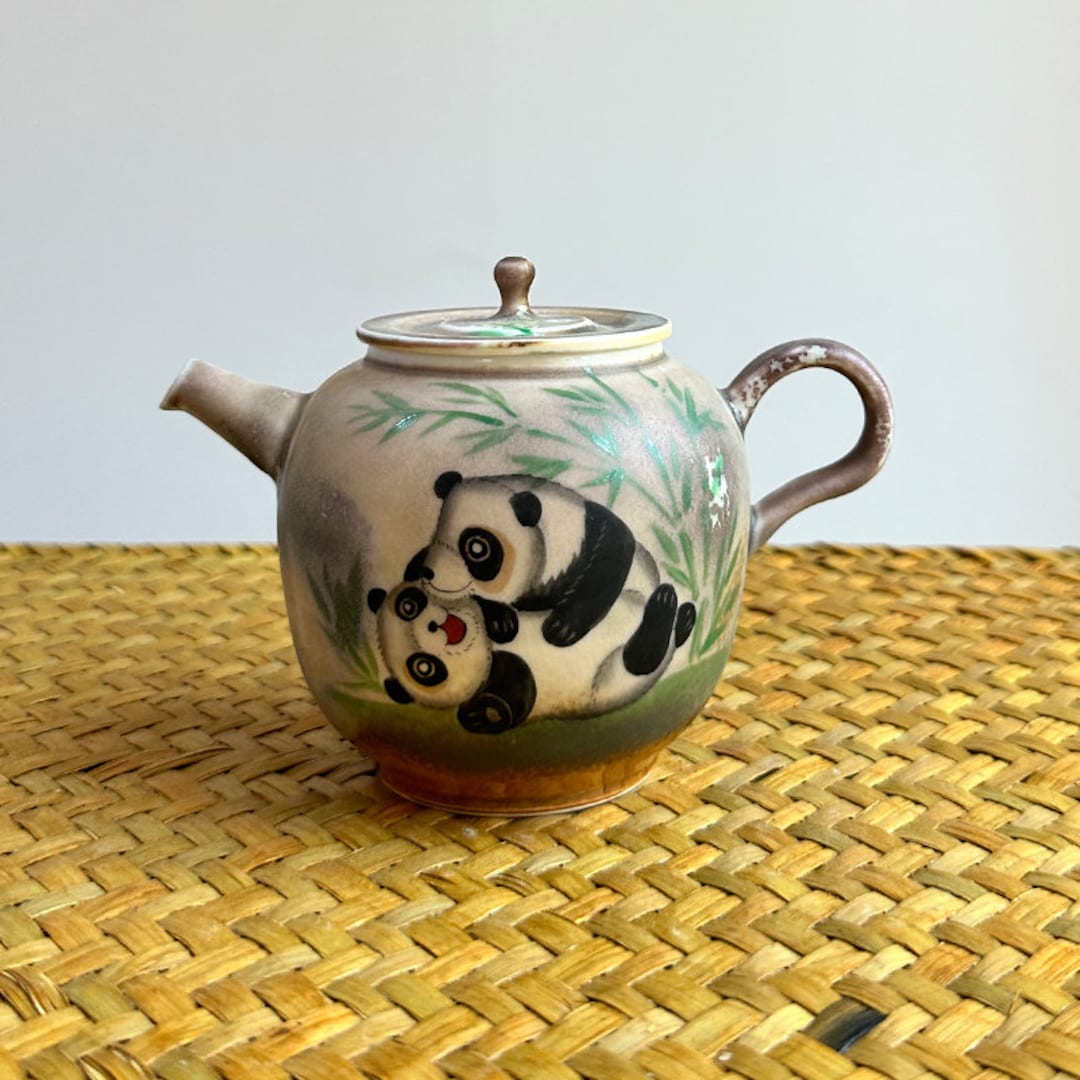Hand-painted Panda Ceramic Teapot Firewood Gongfu Tea Pot - Etsy