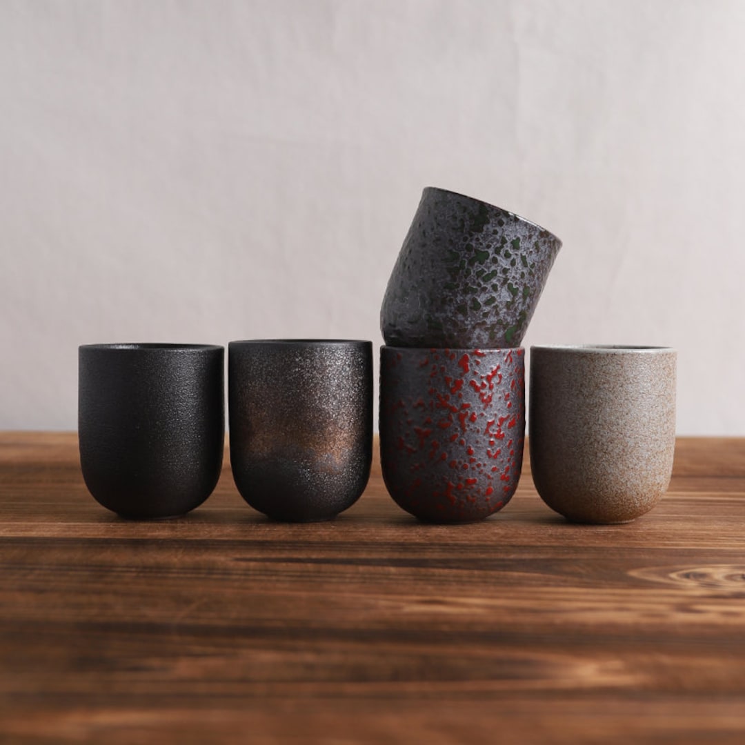 Retro Ceramic Tea Cup Asia Chinese Gongfu Cup Tea Drinkware 120ml - Etsy