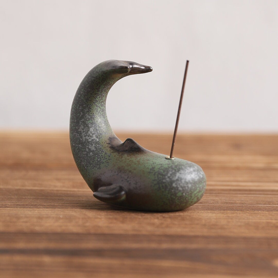 Green Whale Ceramic Tea Pet Tea Table Decoration - Etsy