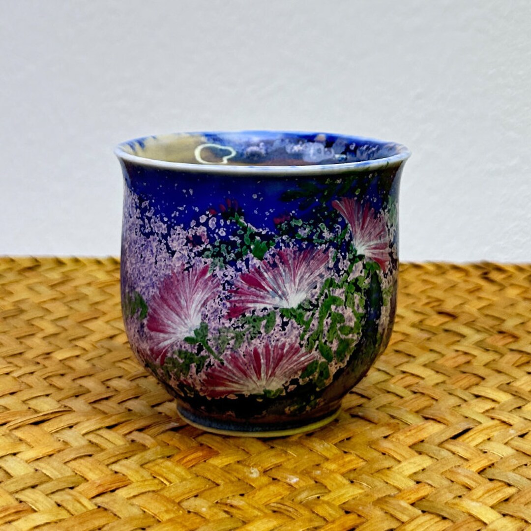 Creative Hand-painted Ginkgo Ceramic Tea Cup 150ml - Etsy