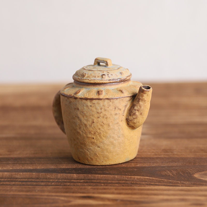 Coarse Pottery Ceramic Teapot Retro Traditional Tea Pots 120ml - Etsy