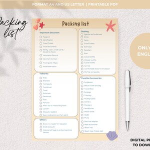 Family Travel Packing List, Caribbean Packing List, Europe Packing List ...
