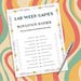 Printable Lab Week 7 Games Bundle, 2025 Lab Week, Co-worker Games ...
