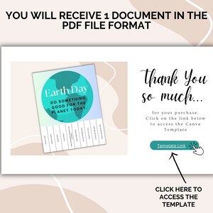 Earth Day Challenge, Earth Day Activity, Tear-off Flyer, Homeschool ...
