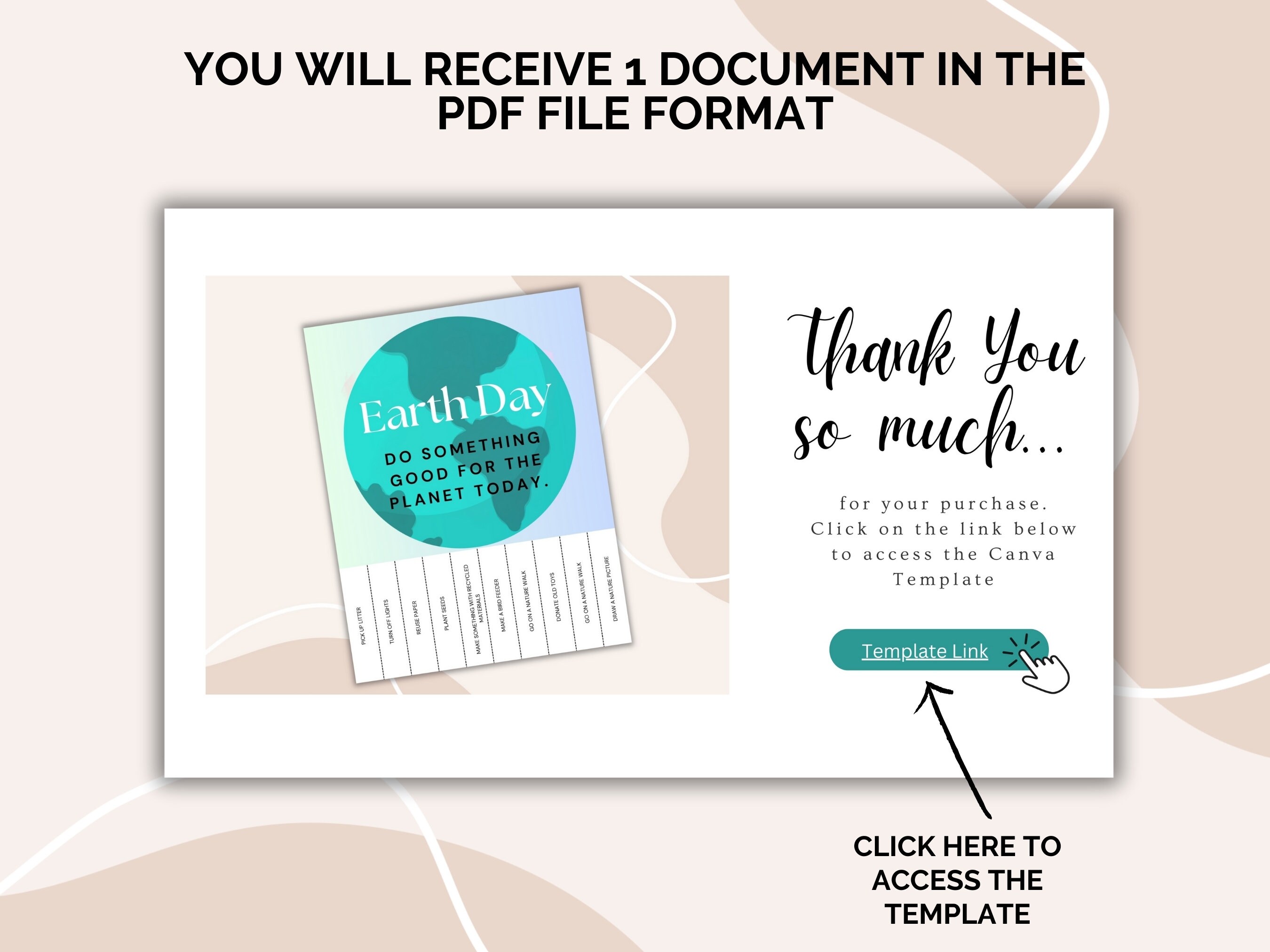 Earth Day Challenge, Earth Day Activity, Tear-off Flyer, Homeschool ...