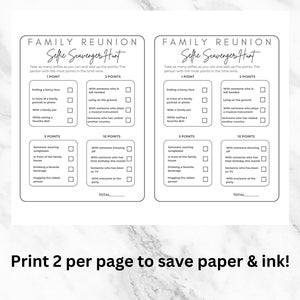 Family Reunion Games, 15 Printable Games Bundle, Family Reunion Ideas ...