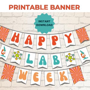 Lab Week 2025 Banner, Laboratory Bulletin Board Idea, Lab Professionals ...