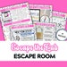 Escape Room for Kids Escape the Lab , Printable Game With 9 Puzzles ...