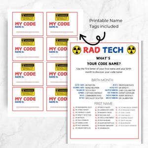 Rad Tech Week Games Bundle , Happy Rad Tech Week, Radiology Tech ...