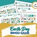 60 Earth Day Bingo Game With Call Cards, 2 Cards per Page, US Letter ...