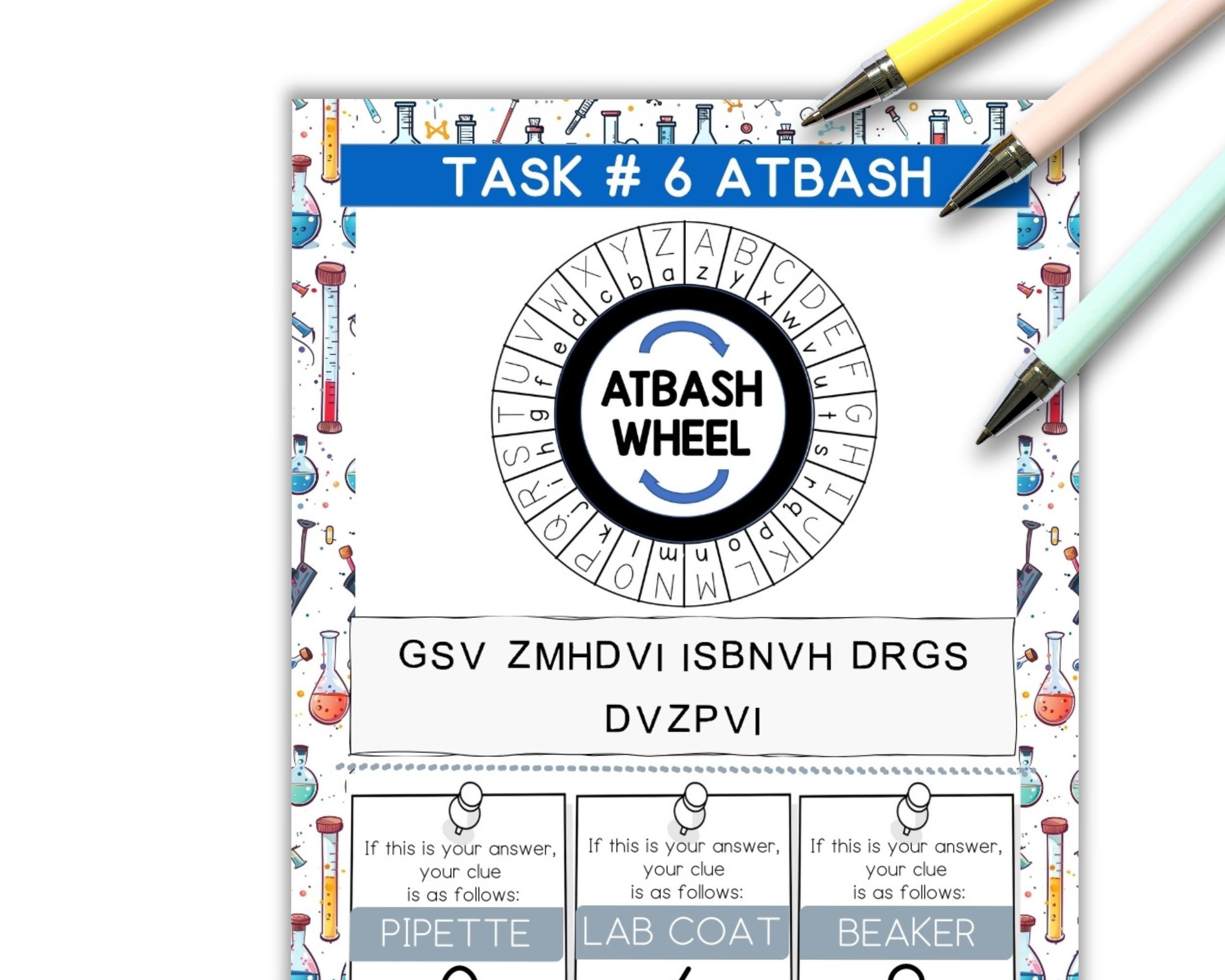 Mad Scientist Escape Room for Kids - Escape the Lab , Printable Teen ...