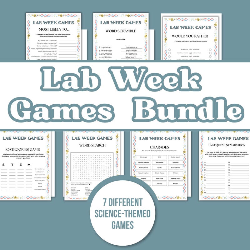 Lab Week - Etsy