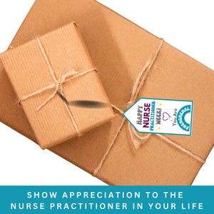 Nurse Practitioner Week Gift Tag, Thank You Tags, Nurse Gift Tag ...