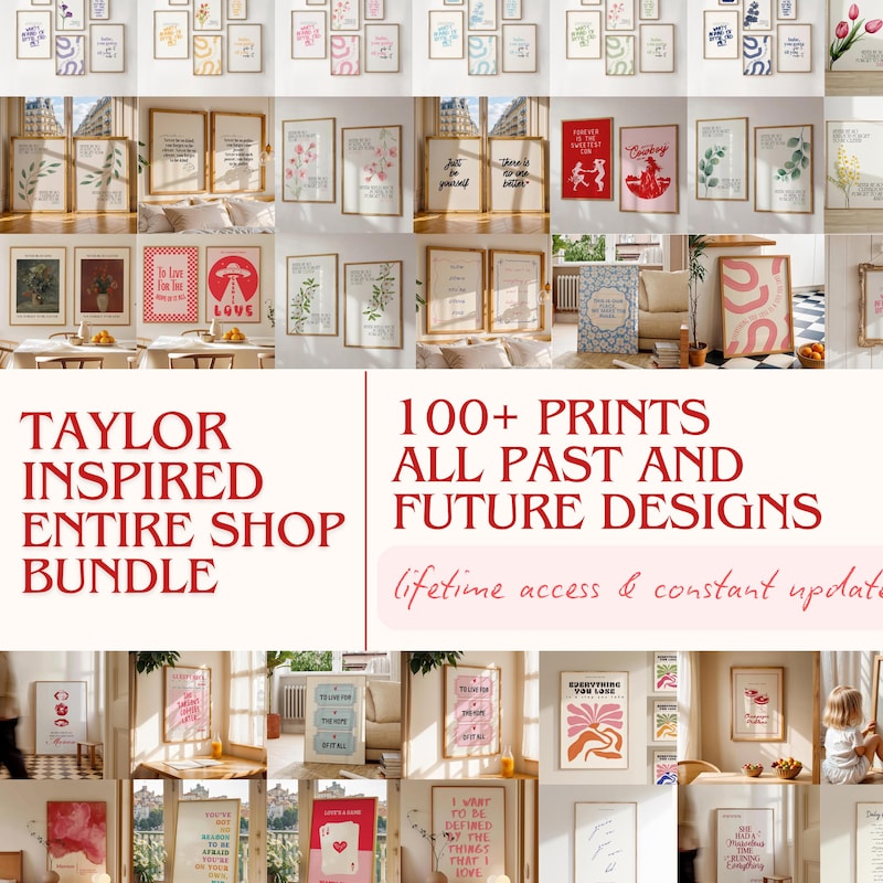 Taylor Inspired Poster - Etsy