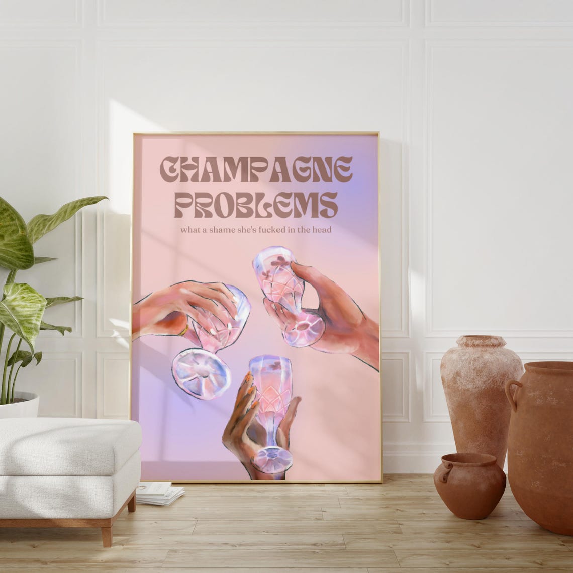 Taylor Swift Poster Champagne Problems Print Evermore Poster Swiftie ...