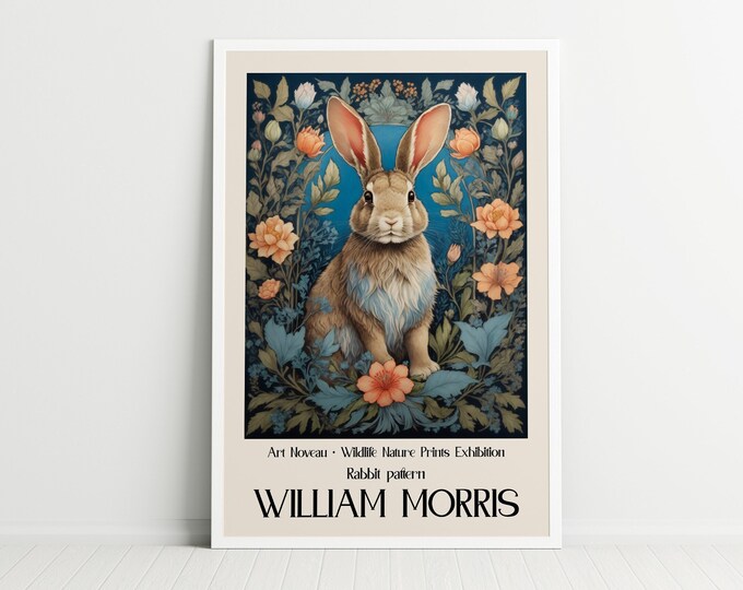 William Morris Print, William Morris Exhibition Print, William Morris ...