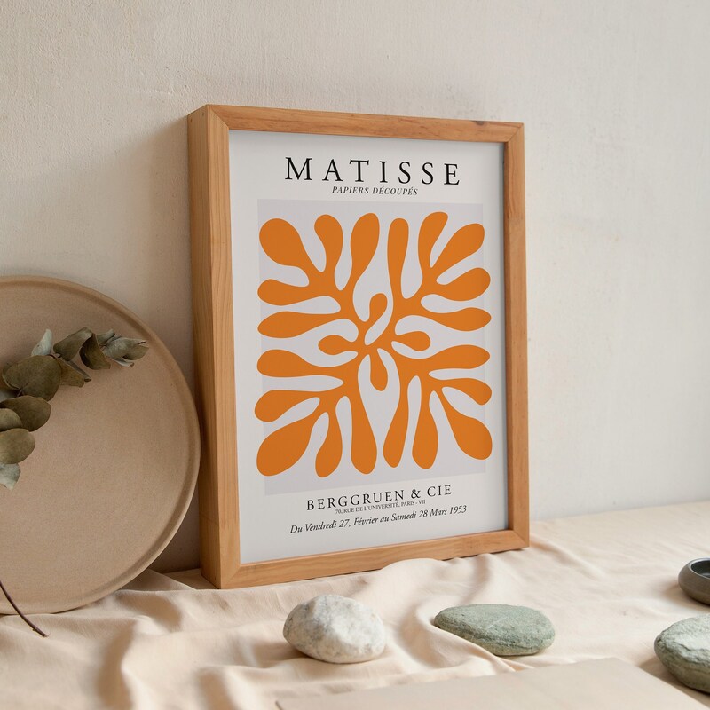 Orange Poster - Etsy