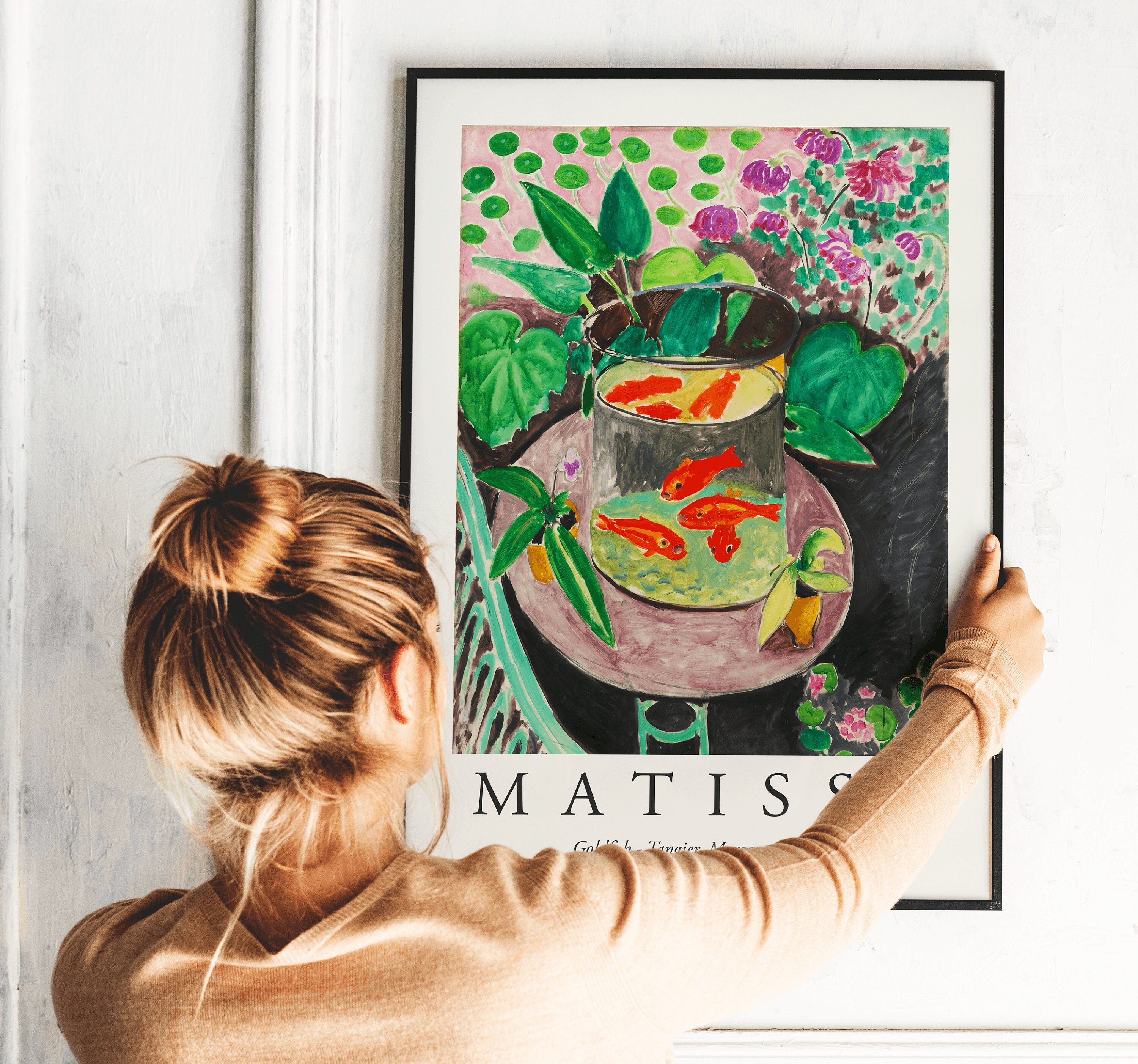 Henri Matisse Goldfish Tangier, Colorful Art Print, Matisse Vintage ...