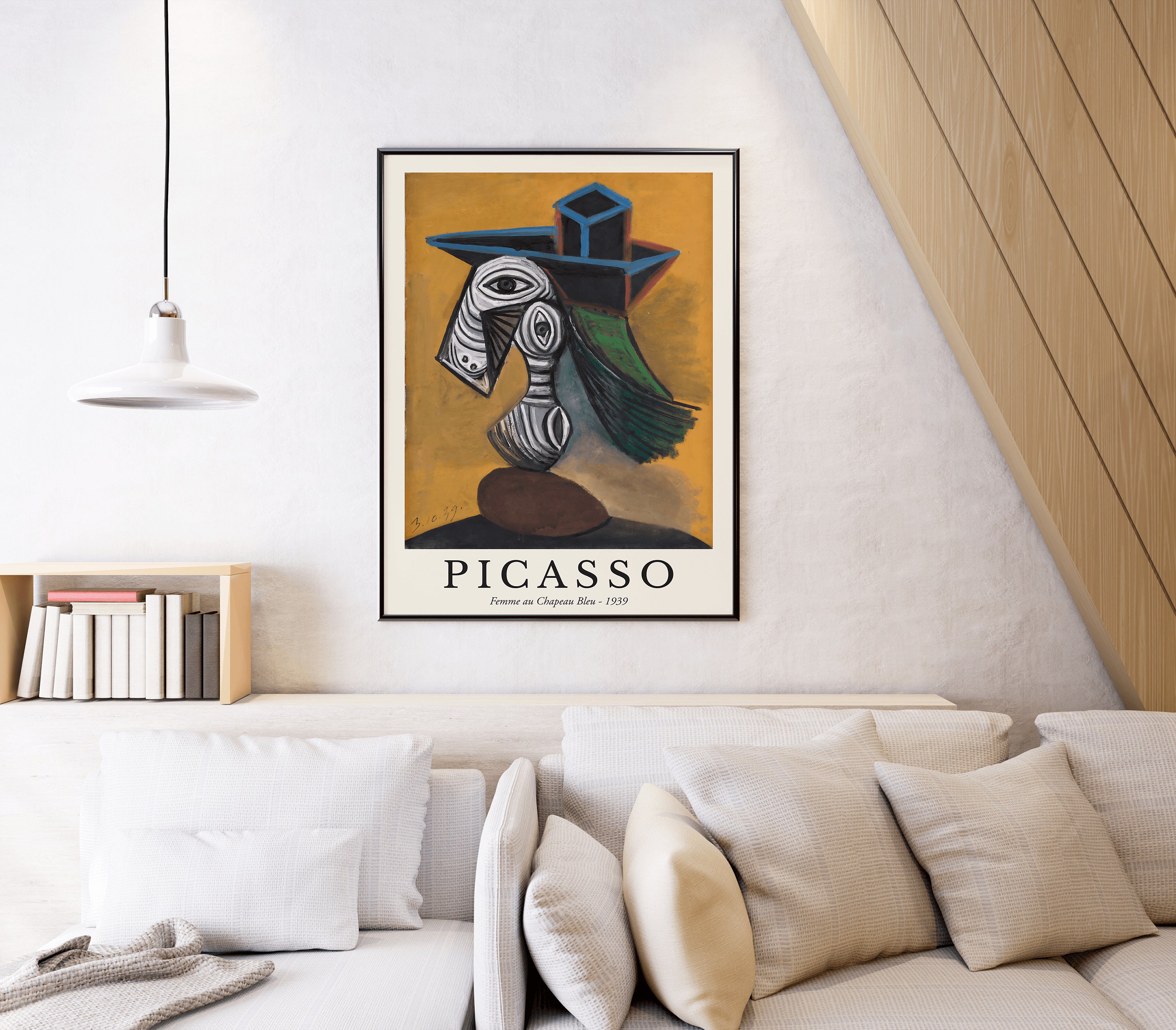 Picasso Print, Picasso Poster, Picasso Art Print, Picasso Femme Au ...