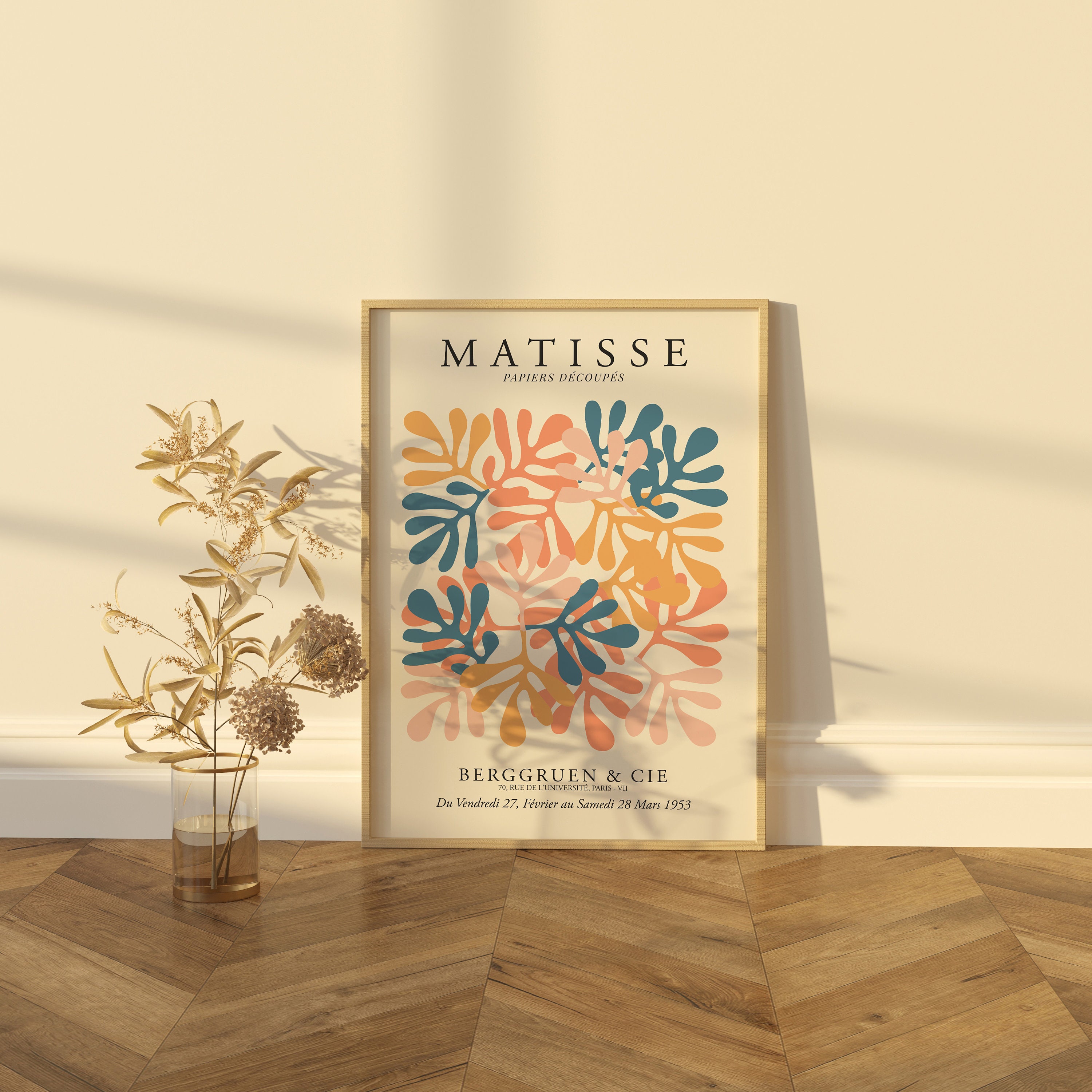Pastel Matisse Print, Henri Matisse Poster, Mid Century Modern ...