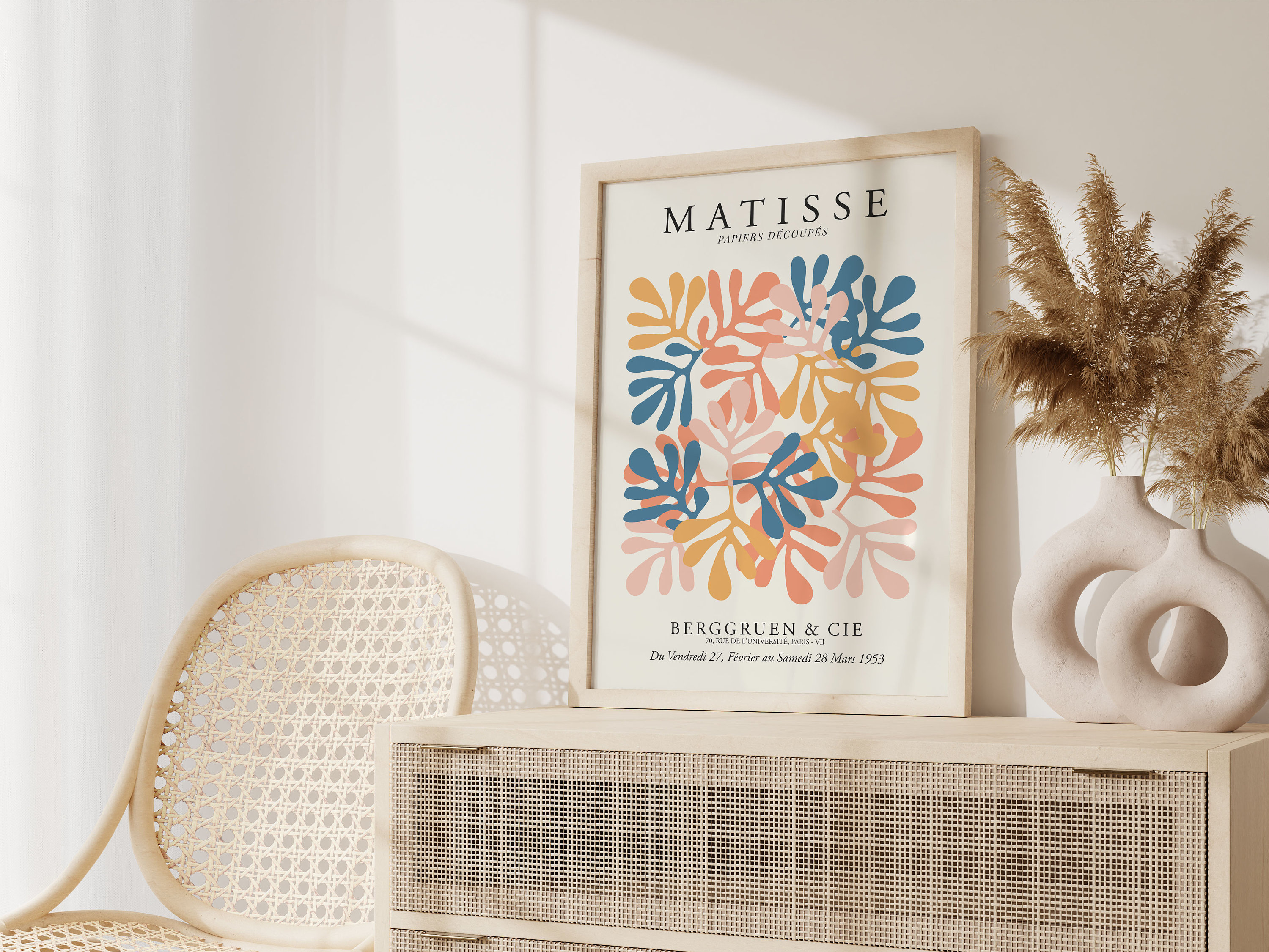 Pastel Matisse Print, Henri Matisse Poster, Mid Century Modern ...