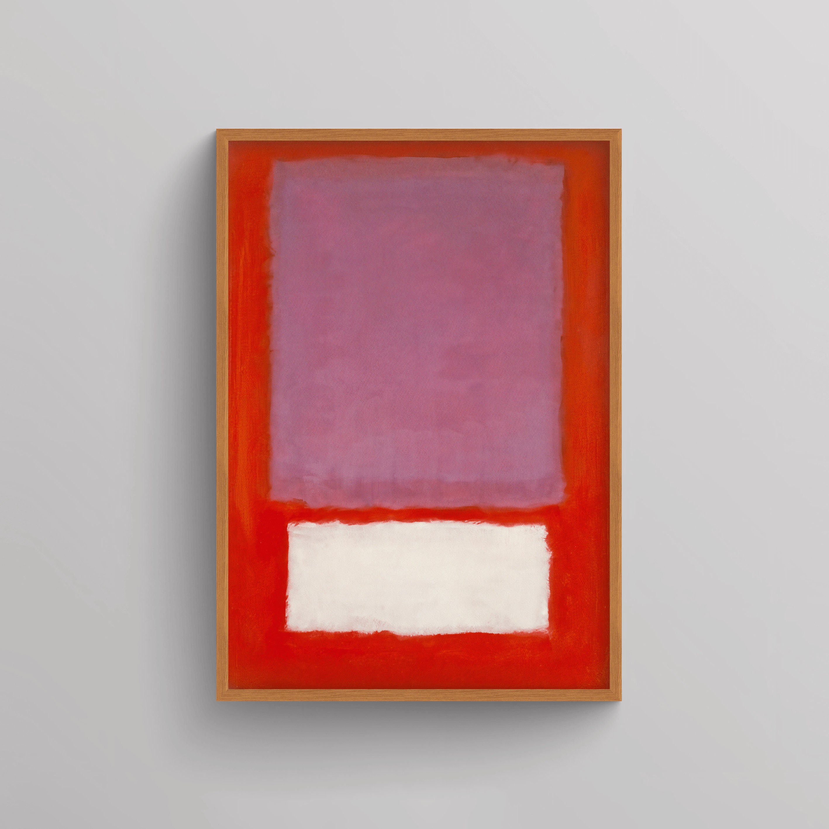 Mark Rothko Print Set of 3, Red Wall Art, Rothko Poster Set, Modern Art ...