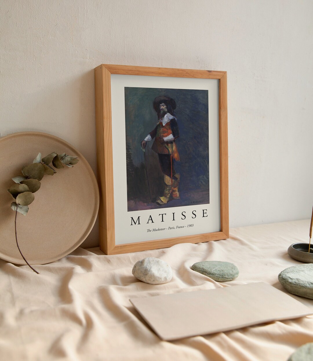 Henri Matisse the Musketeer Print, Matisse Vintage Poster, Colorful ...