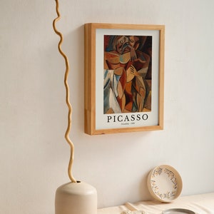 Pablo Picasso Poster, Picasso Friendship Painting, Exhibition Print ...