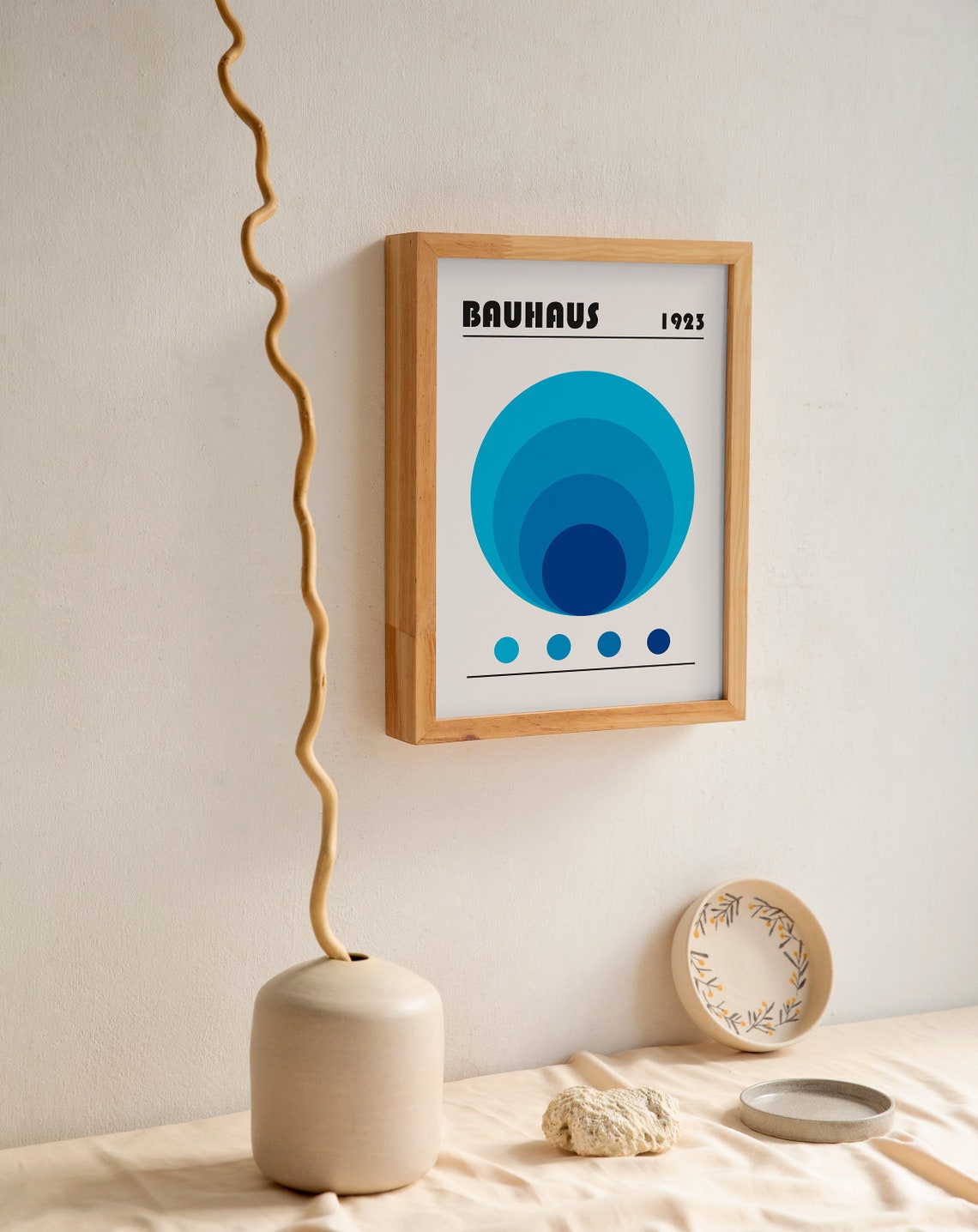 Bauhaus Ausstellung Poster, Petrol Wand Kunst, Bauhaus Print ...
