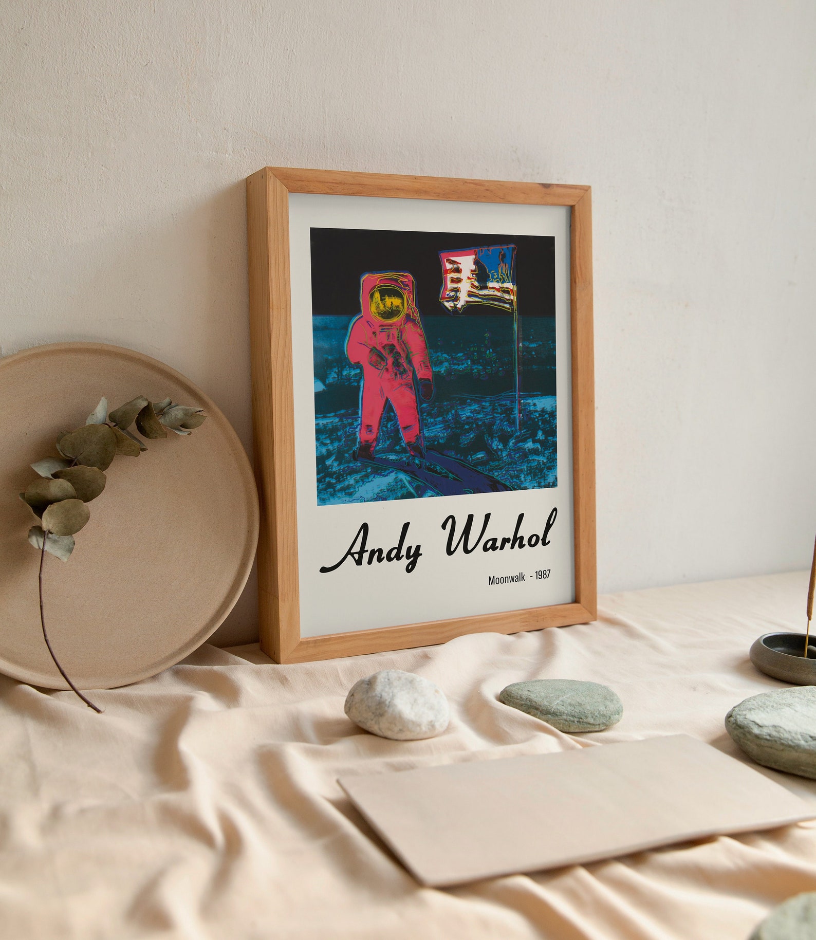 Andy Warhol Moonwalk Poster, Warhol Print, Pop Art Home Prints, Warhol ...