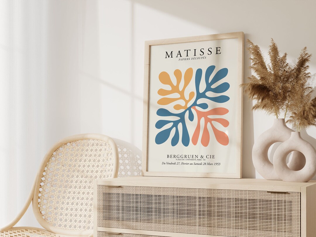 Pastel Matisse Print, Henri Matisse Poster, Mid Century Modern ...