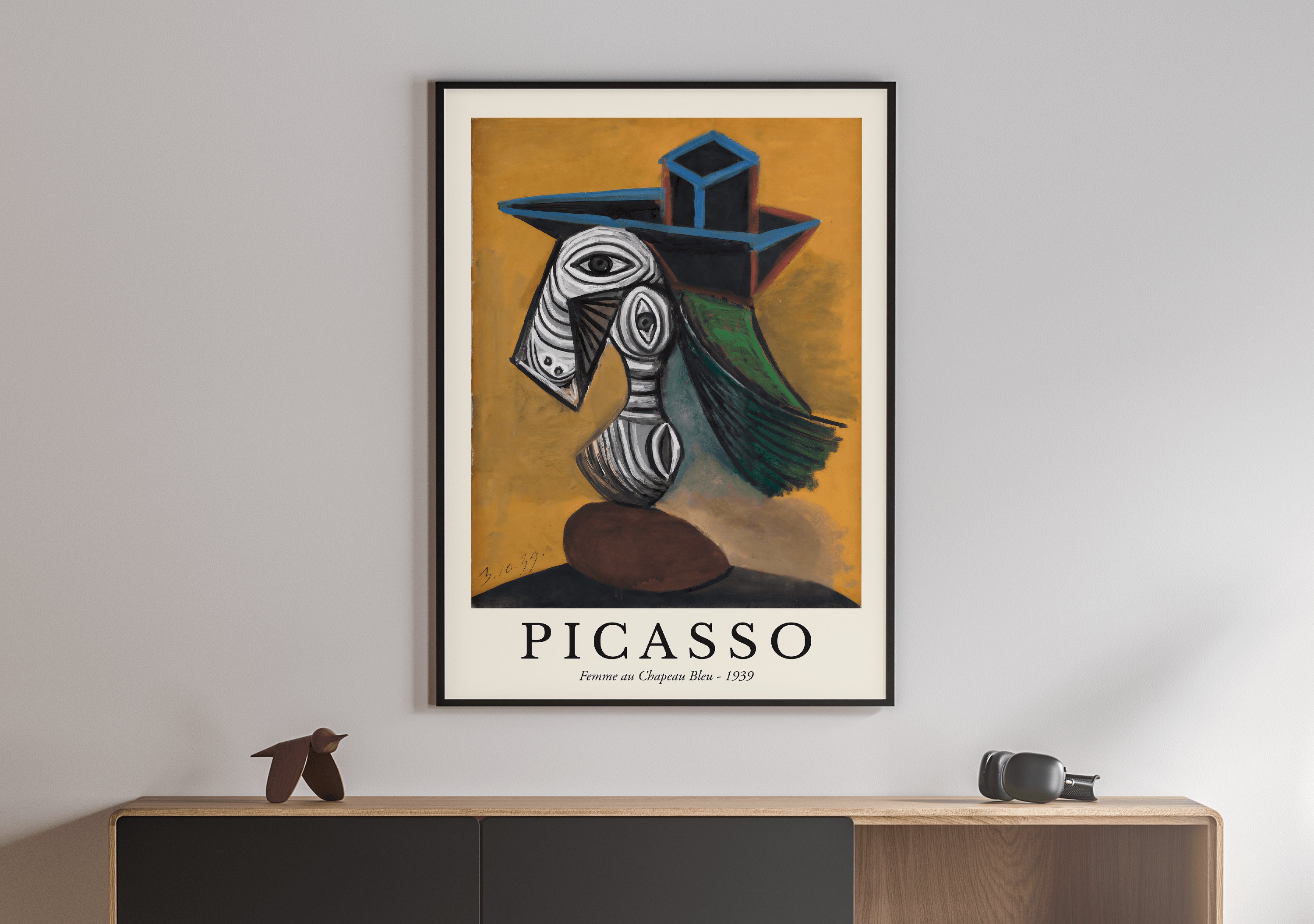 Picasso Print, Picasso Poster, Picasso Art Print, Picasso Femme Au ...
